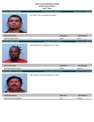 Updated: Mugshots of people arrested in Lenoir County