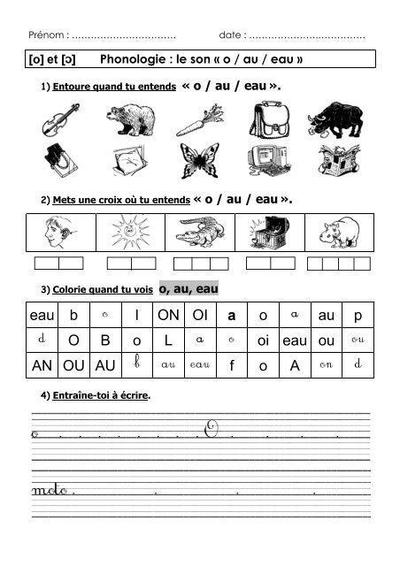 phono [o au eau].