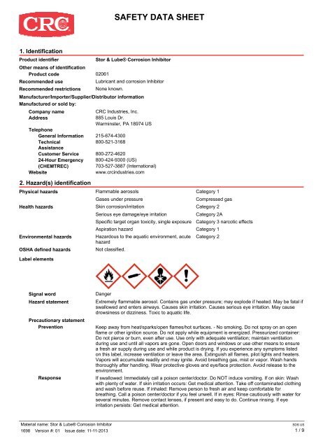 Nalco-Msds Ec1317a PDF Toxicity Personal Protective, 41% OFF