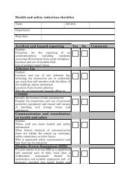 Contractor WHS Induction Checklist - Staff