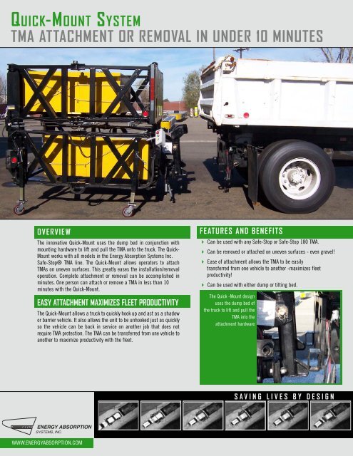 Product Sheet - Energy Absorption Systems
