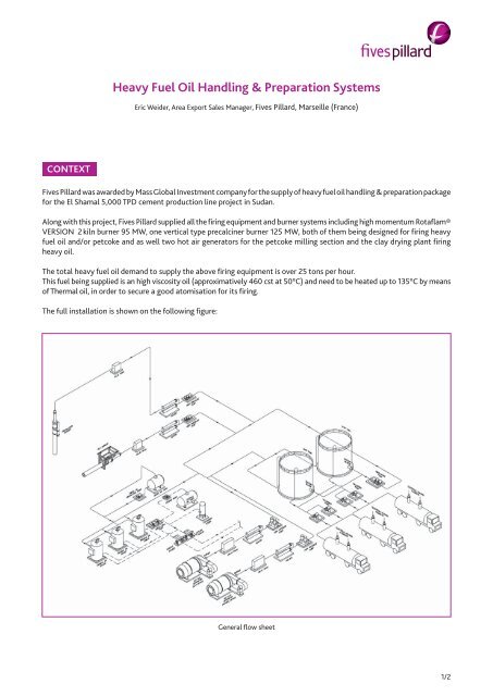 Heavy Fuel Oil Handling & Preparation Systems - Fives