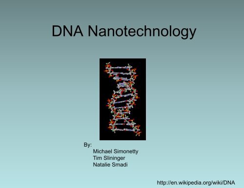 DNA Nanotechnology