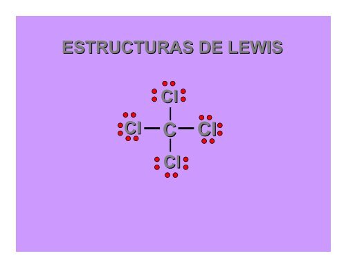 Estructuras De Lewis Anexo 1: Estructuras De Lewis