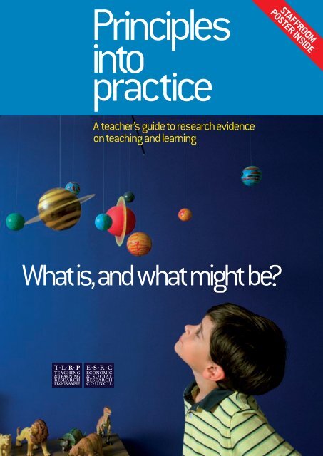 Principles into practice: A teacher's guide to research evidence on ...
