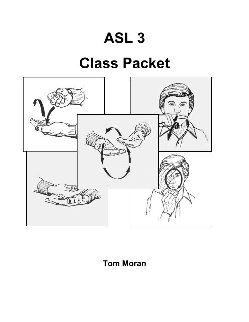 ASL 3 Class Packet - Bakersfield College