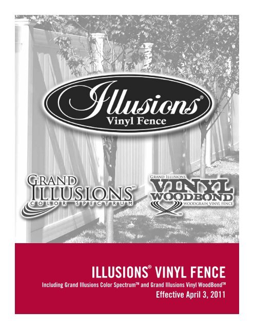Illusions Pvc Vinyl Fence Photo Gallery Illusions Fence Vinyl
