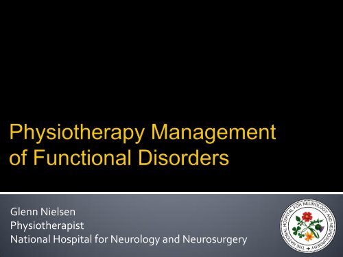 Management of conversion disorders - acpin