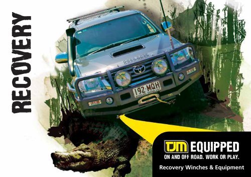 4x4 Recovery Equipment - TJM Products