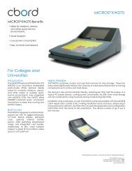 Epic III Card Reader - CBORD Solutions for Colleges and Universities