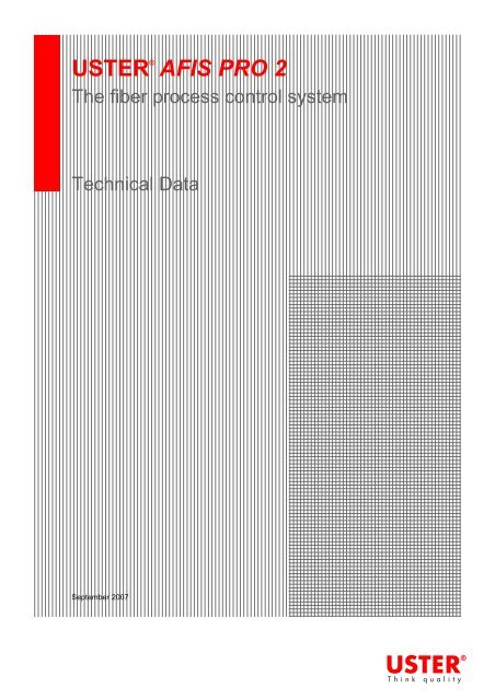 USTERÂ® AFIS PRO 2 - Uster Technologies