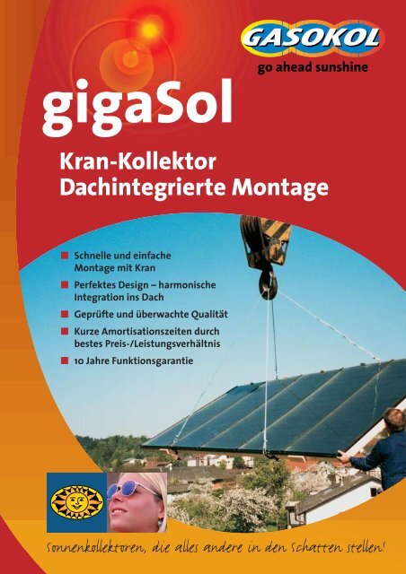 gigaSol KRAN-KOLLEKTOR