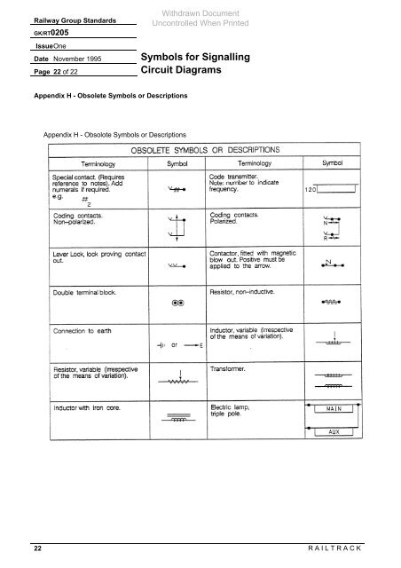 Railway Group Standards G