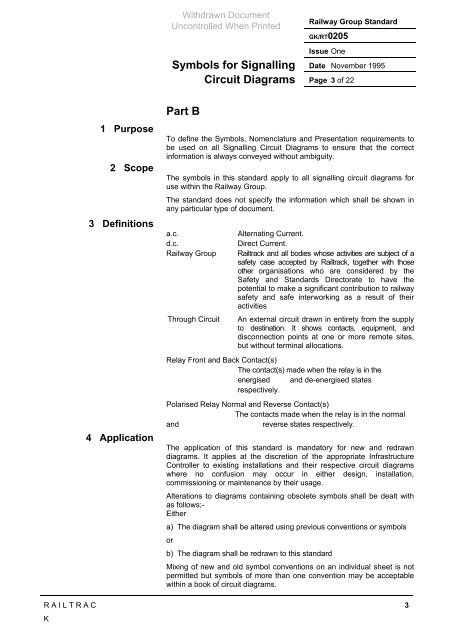 Railway Group Standards G