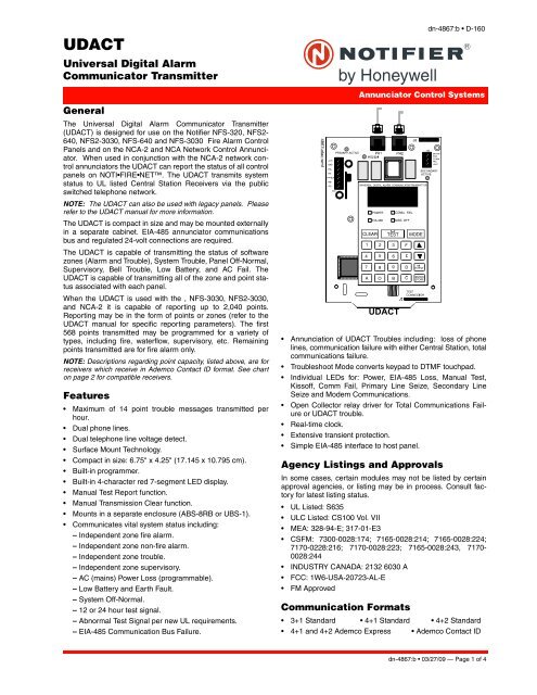 Universal Digital Alarm Communicator Transmitter - ORR Protection