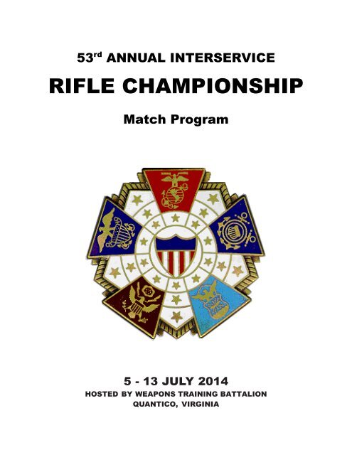 2013 Interservice Rifle Match - Civilian Marksmanship Program