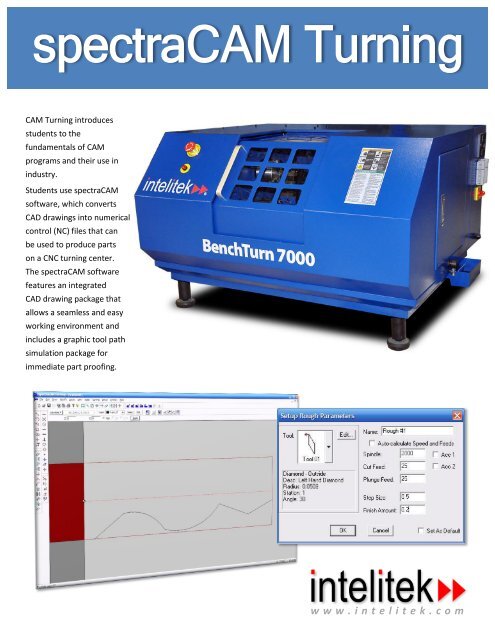 spectraCAM Turning - Intelitek