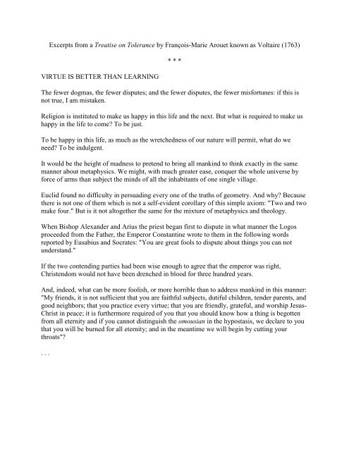 Voltaire.Treatise on Tolerance.pdf