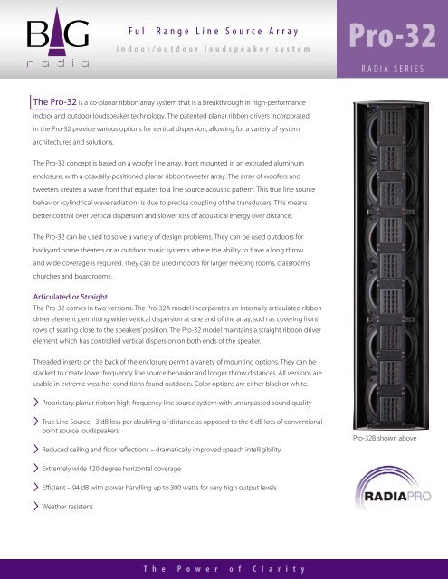 Pro-32 - BG Radia