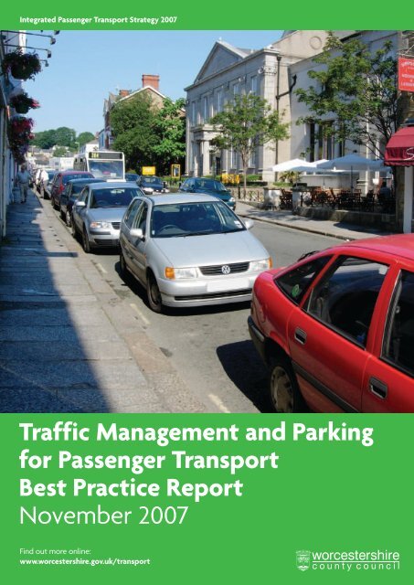 traffic management strategy - Worcestershire County Council