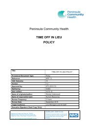 Sample Time Off in Lieu Policy and Procedure - Supporting ...