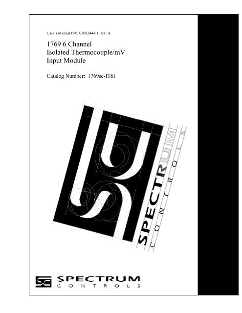 Manual - Spectrum Controls, Inc.