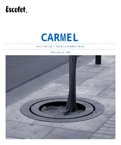 Escofet Carmel Tree Surround Brochure