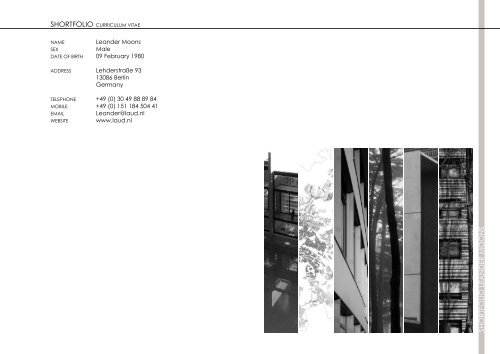 Shortfolio Leander Moons