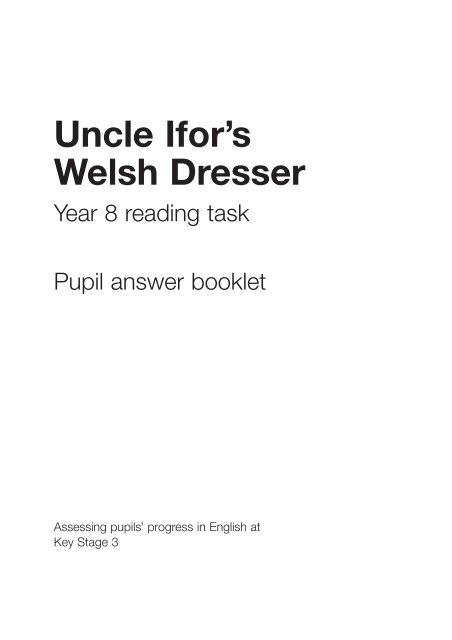 Uncle Ifor's Welsh Dresser