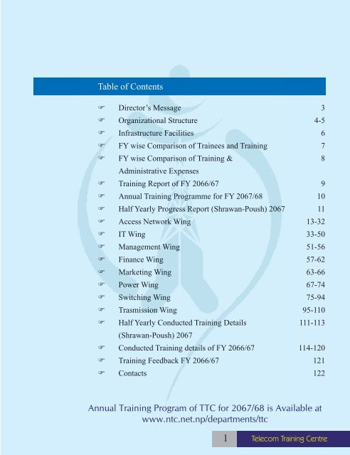 Course Title - Nepal Telecom