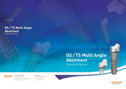 GS / TS Multi Angle Abutment - Osstem