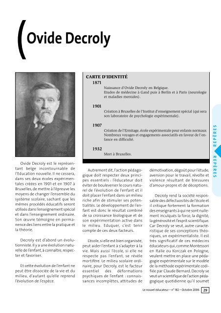 (Ovide Decroly - Icem