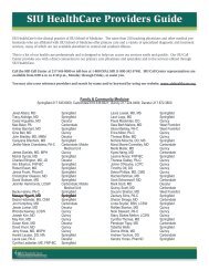 Printable Referral Form - SIU HealthCare