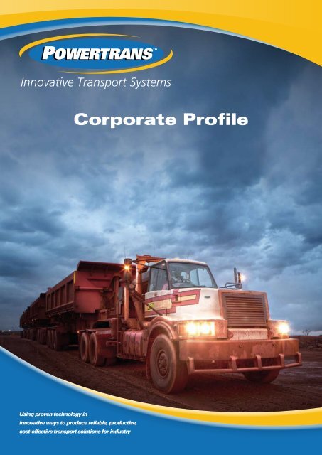 Corporate Profile - Powertrans