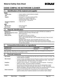 Oasis Compac Glass Cleaner - Rapidcleanperth.com.au