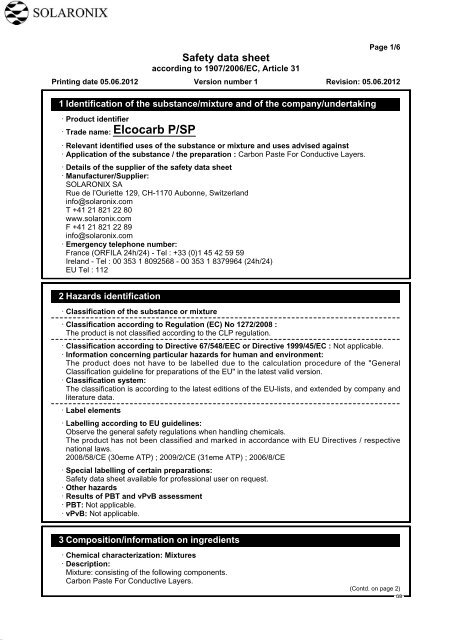 MSDS Elcocarb P SP.pdf - Solaronix