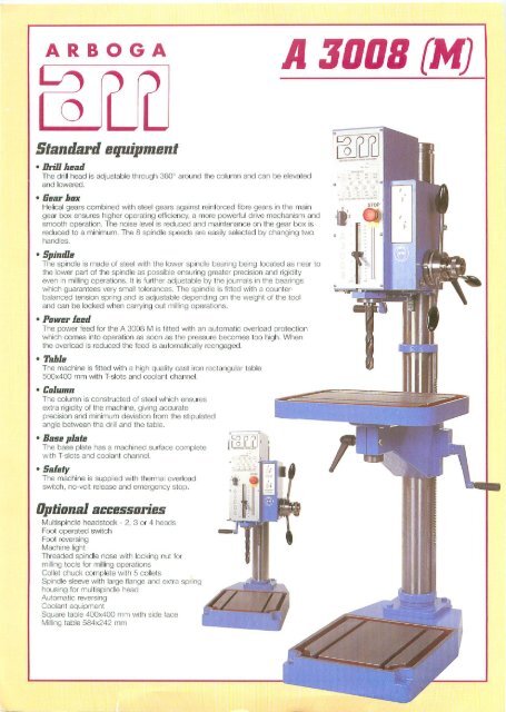 ARBOGA - Peter Rushton Limited