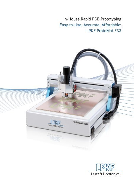 LPKF ProtoMat E33 - Pannoncad