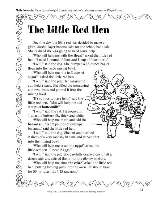 The Little Red Hen