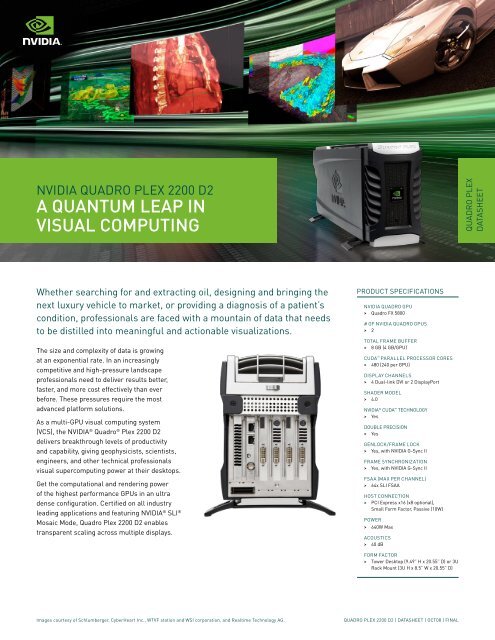 A QUANTUM LEAP IN VISUAL COMPUTING