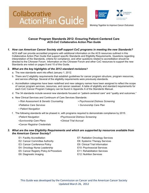 ACS-Coc Collaborative Action Plan Guide - Socialtext.net