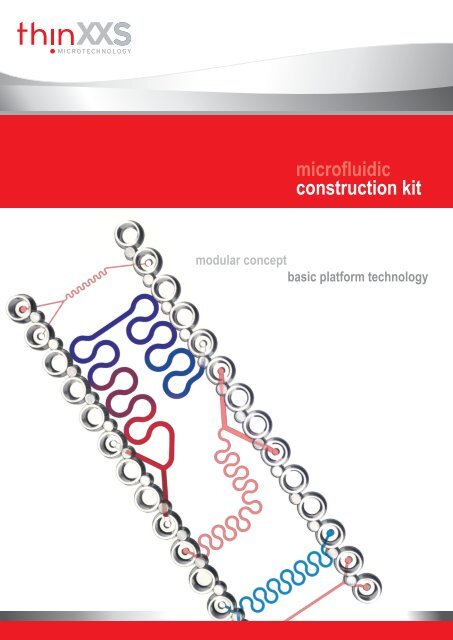 microfluidic construction kit - thinXXS
