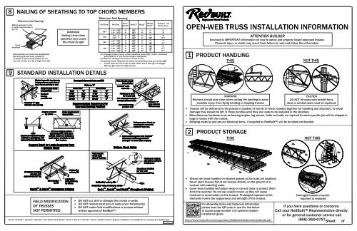 Open-Web Trusses - RedBuilt