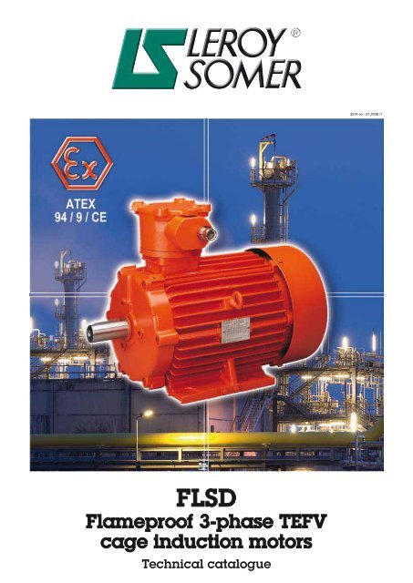 FLSD flameproof TEFV induction motors - Source IEC