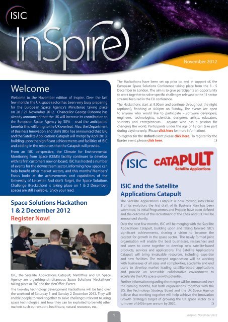 InSpire - British Association of Remote Sensing Companies