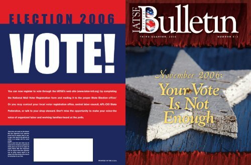 Cover 1&4 - IATSE Local 8 Philadelphia