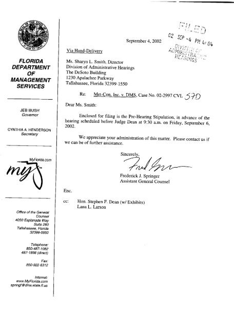 Pre-Hearing Stipulation - CraneWatchdog
