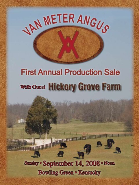 VAN METER ANGUS - Angus Journal