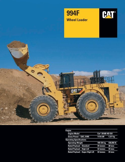 994H Wheel Loader Specifications, 60% OFF