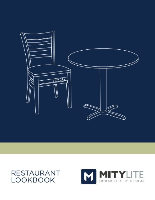 RESTAURANT LOOKBOOK - Mity-Lite, Inc.